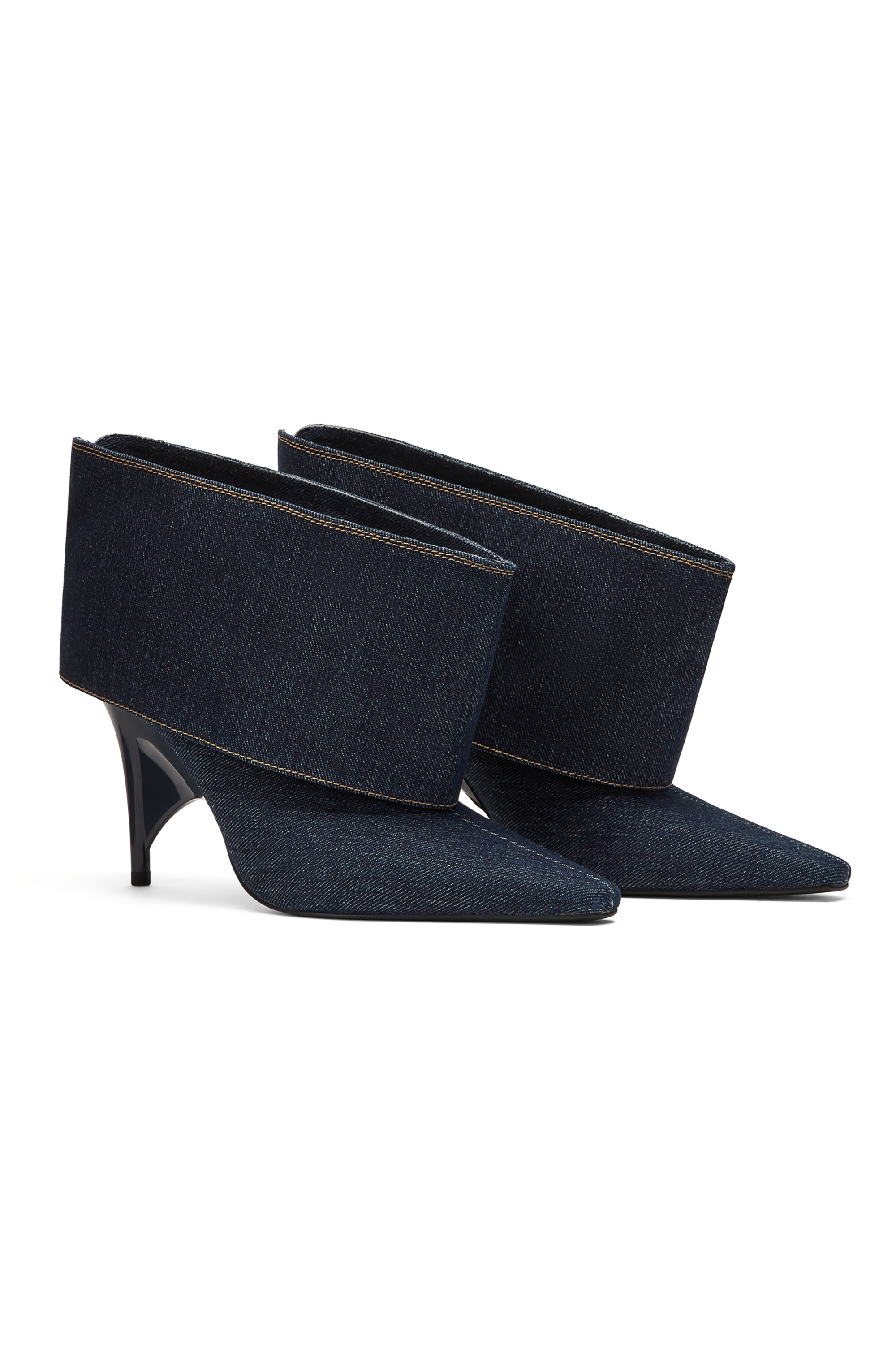 REV CUFF HEEL DENIM – Woods by Jordyn